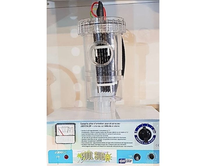 SALT CHLORINATOR J200SC POOL SUD / JUST CHLOR - Crystal Pools